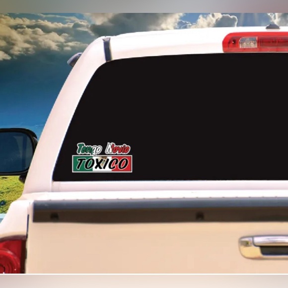 Other | Tengo Novio Toxico Decal Car Window Laptop Vinyl Sticker Toxic ...